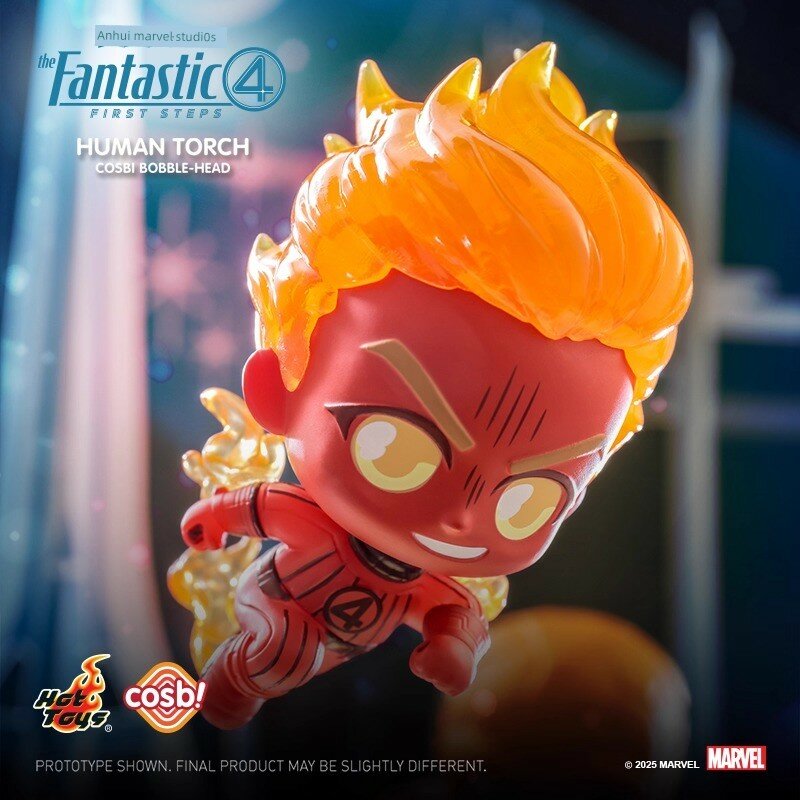 Hot Toys Fantastic Four Human Torch Мини-фигурка Собирательная Коробка Коллекционная Игрушка Подарок