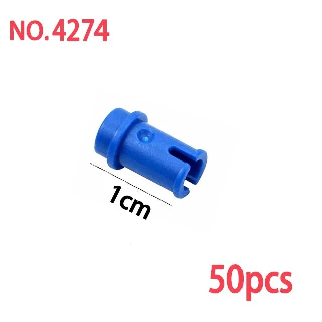 Конструктор VEK штифт синий 4274-Blue 50шт