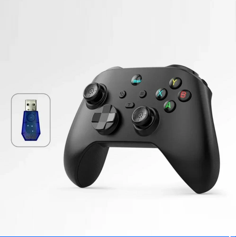 Беспроводной геймпад 24G для Xbox One Xbox Series S X Console Windows 7 8 10 ПК с двойным игровым контроллером Vibra/Six Axis