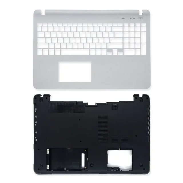 Корпус ноутбука Sony Vaio SVF152/153/154 серый/белый