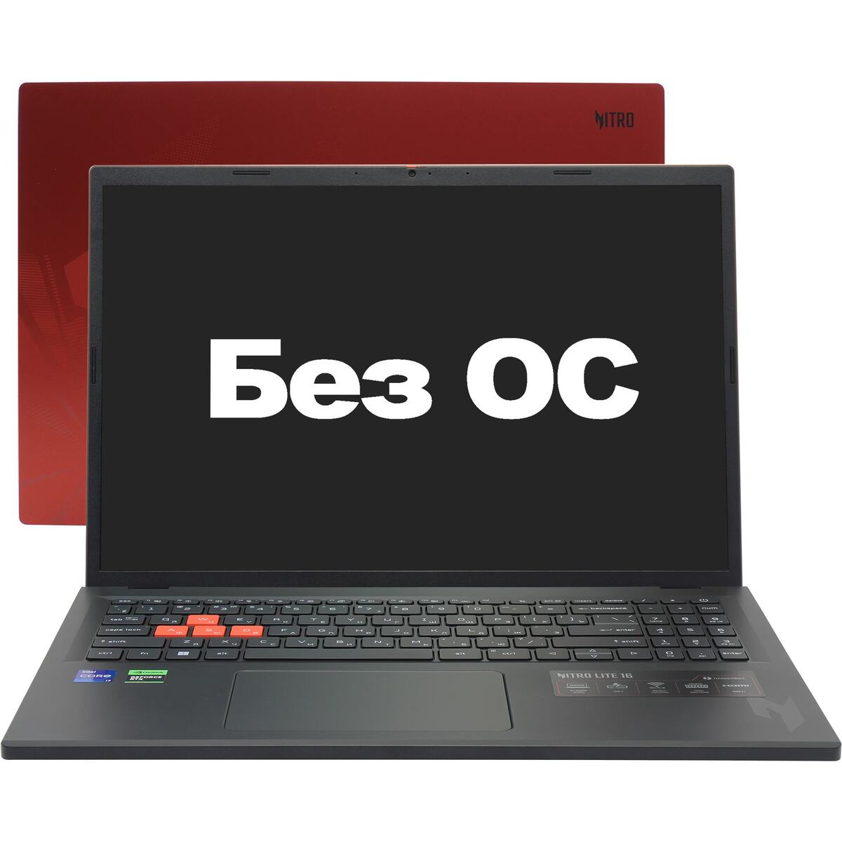 Acer Nitro Lite NL16-71G-7227 NH. D29ER.002 i7 13620H/16/512SSD/RTX4050/WiFi/BT/noOS/16"