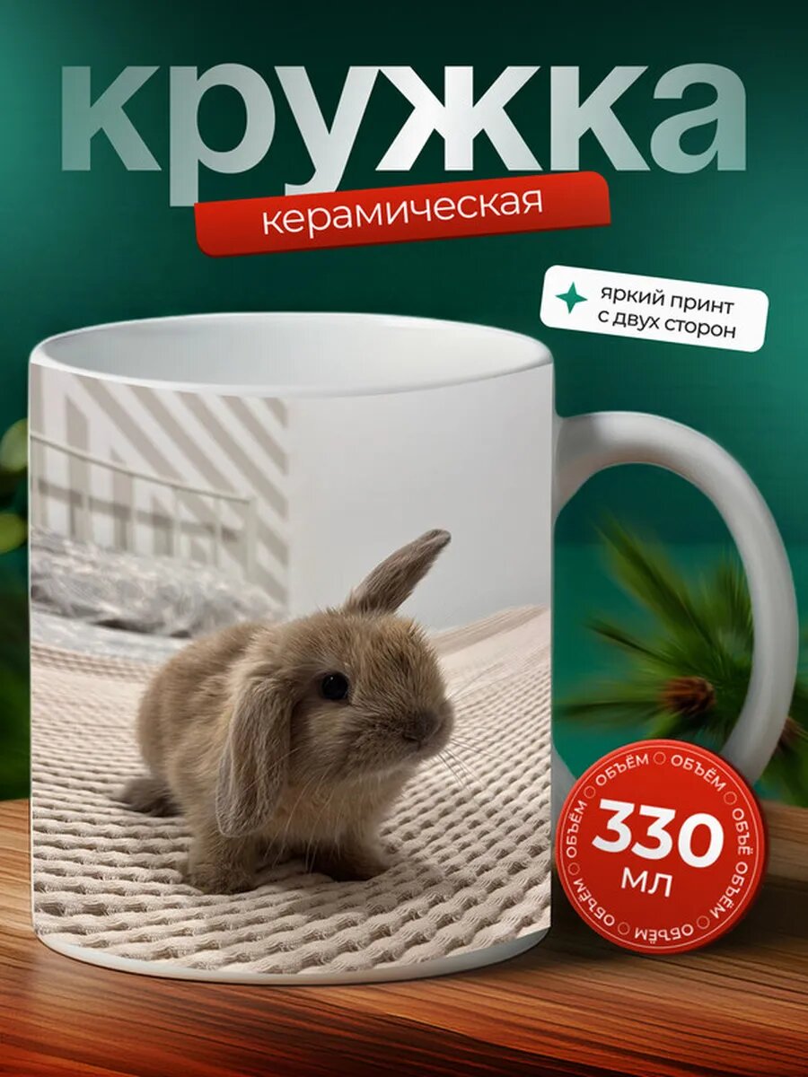 Кружка Кролик домашний 23,
