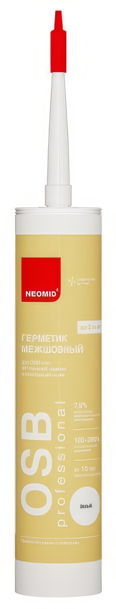 Герметик акриловый NEOMID для плит OSB белый 310мл