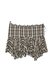 Юбка KNWLS Check ruffled mini skirt, размер 10, черный