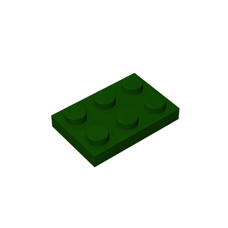 Пластиковые модульные блоки 3021 2х3 MOC