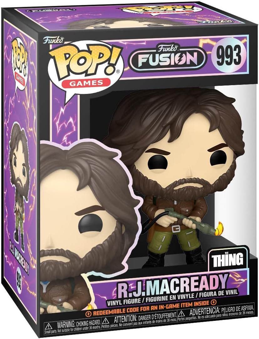 Фигурка Funko Pop Фанко поп Джей Макриди Нечто R.J MacReady The Thing из игры Funko Fusion 993