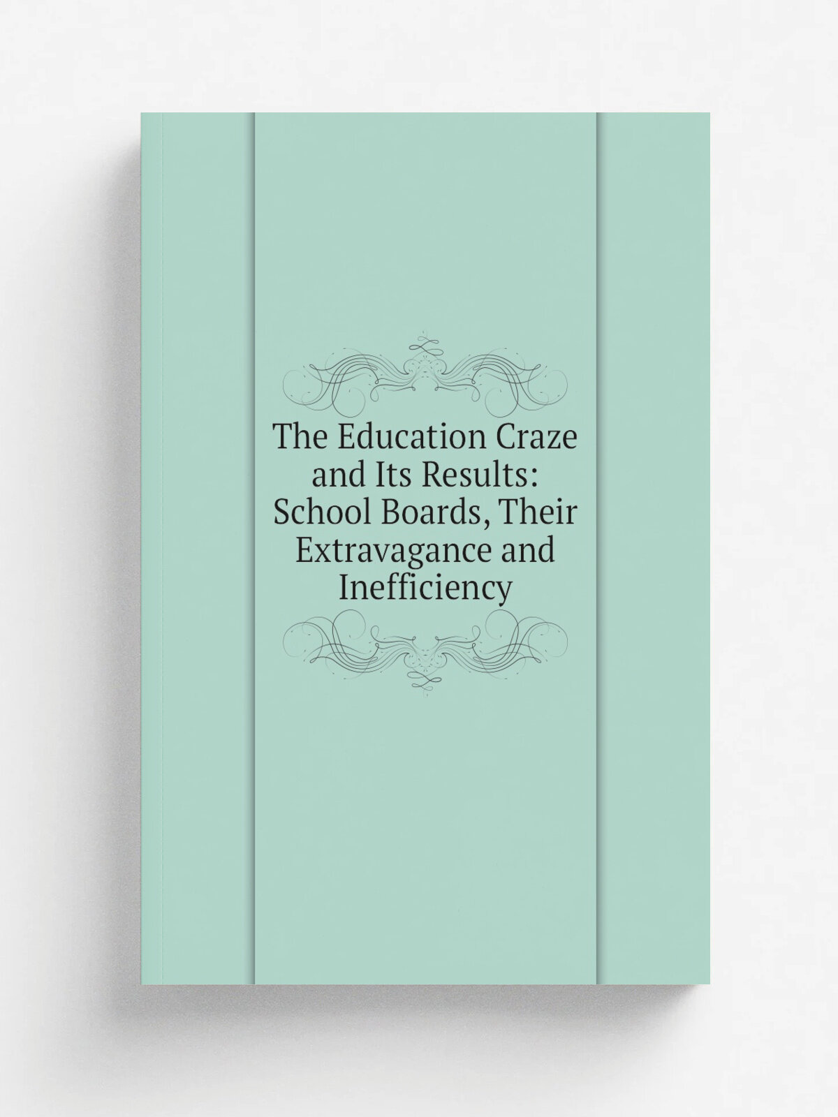 The Education Craze and Its Results: School Boards, Their Extravagance and Inefficiency