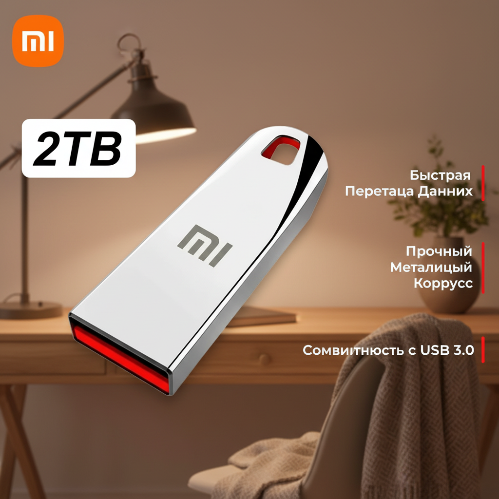 Мини флеш диск 512ГБ для телефона планшета ноутбука