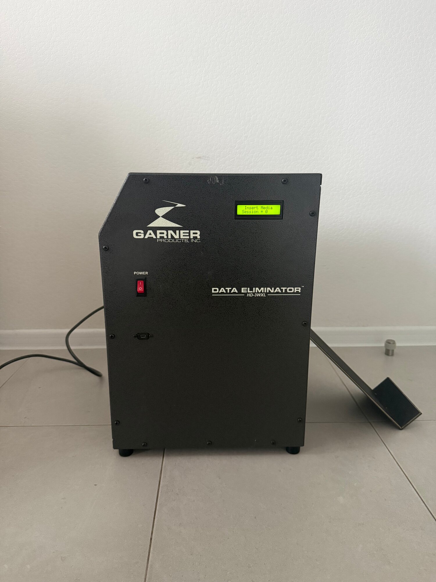 Garner HD-3WXLE профессиональный высокоскоростной размагничиватель (дегауссер)
