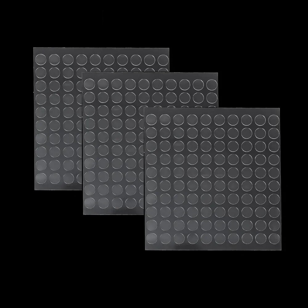 Двухсторонний скотч прозрачный 1 метр 3Pack A(300PCS)