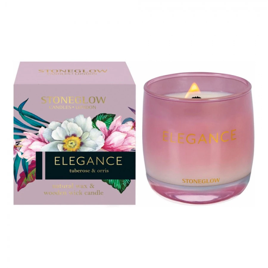 Stoneglow Tuberose and Orris парфюмированная свеча 240 гр / Тубероза и Ирис для интерьера