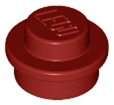 Деталь Lego 4073 Plate, Round 1 x 1