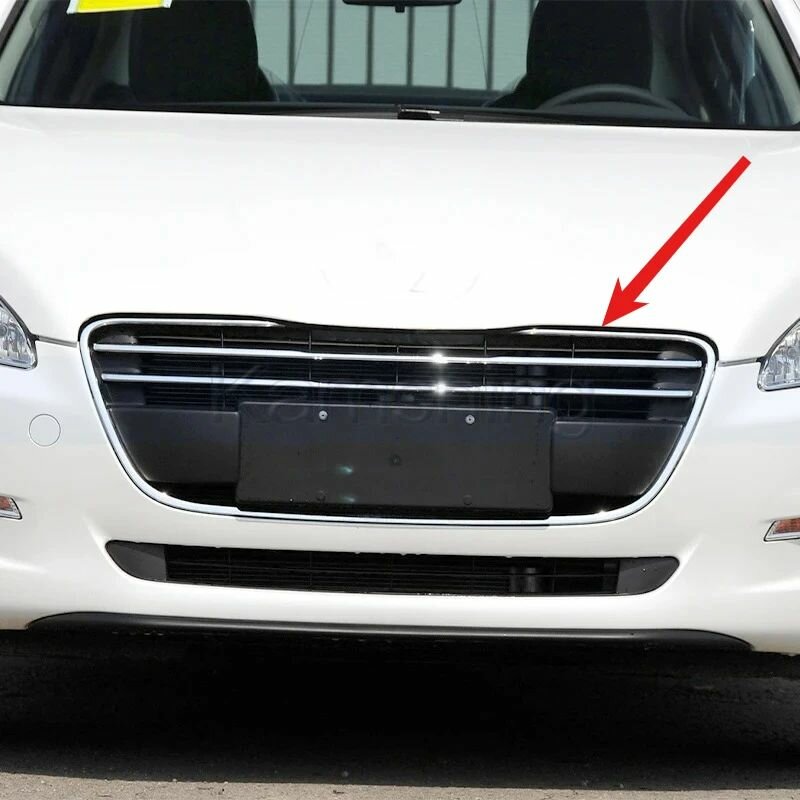 Решетка радиатора переднего бампера Peugeot 508 2011-2014 — замена для восстановления внешнего вида и ремонта авто