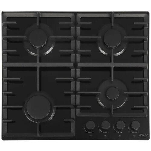 Варочная панель газовая Gorenje GT641BHF черный, закаленное стекло