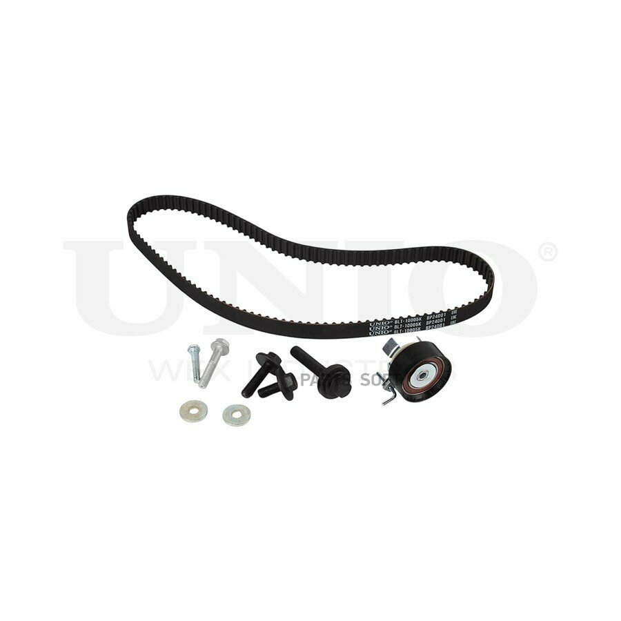 Комплект ремня ГРМ Ford Focus II, III 04-, Mondeo IV 07-, Fusion 02- UNIO BLT10005K