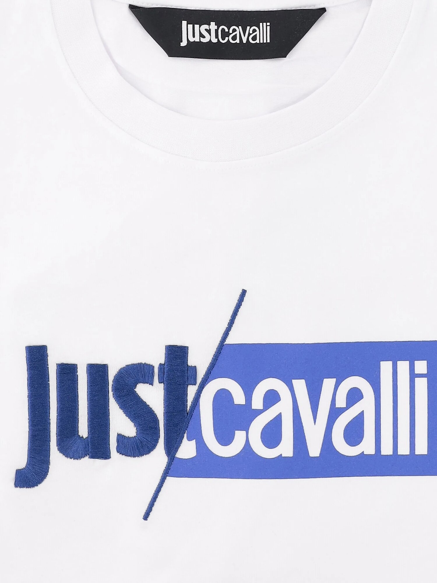 Футболка Just Cavalli, размер 2XL, белый, — фото 1