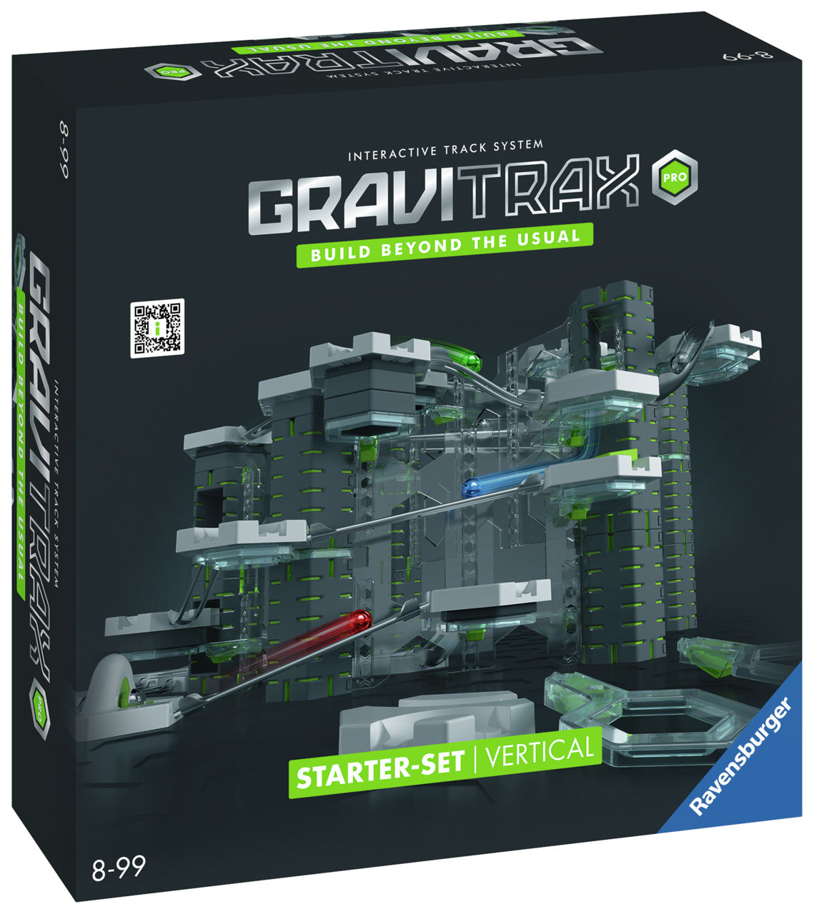 Конструктор Ravensburger GraviTrax, версия PRO «Стартовый набор. Вертикаль»