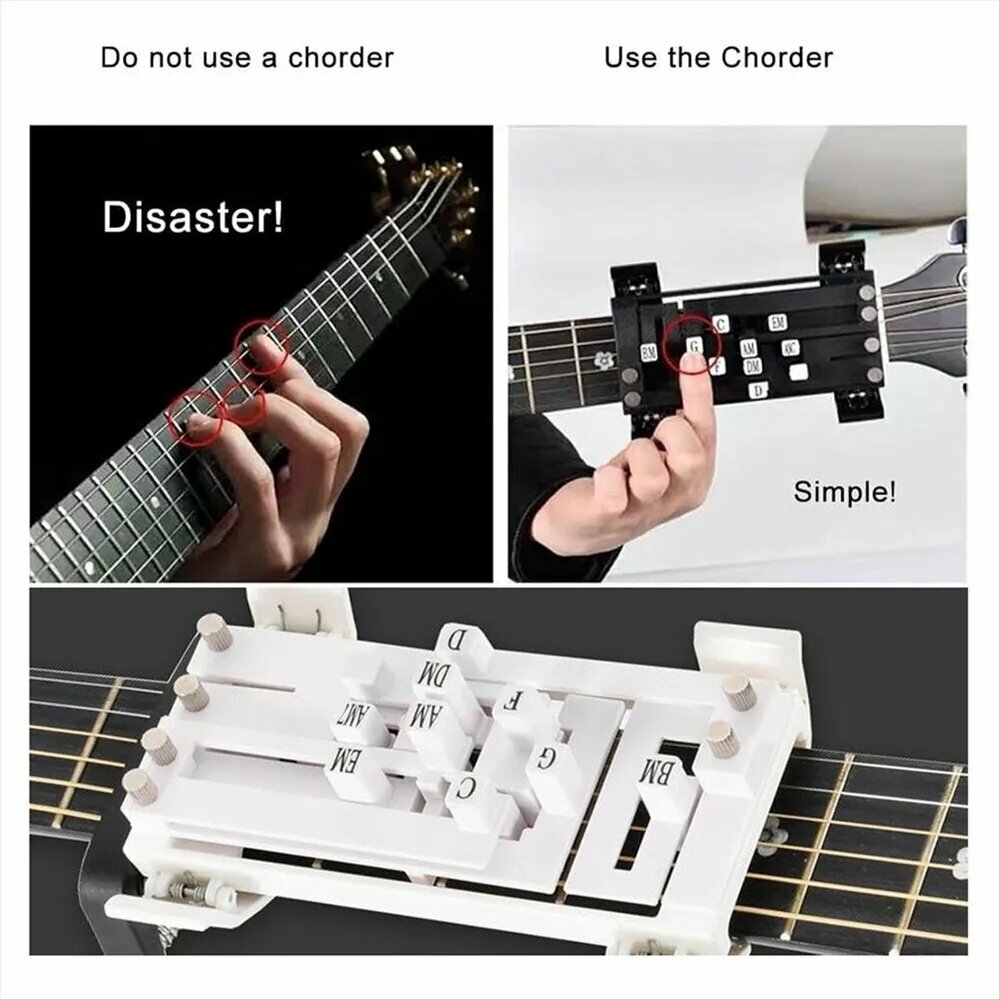 Система обучения игре на гитаре Chords Trainer. Инструмент для изучения аккордов классической гитары.