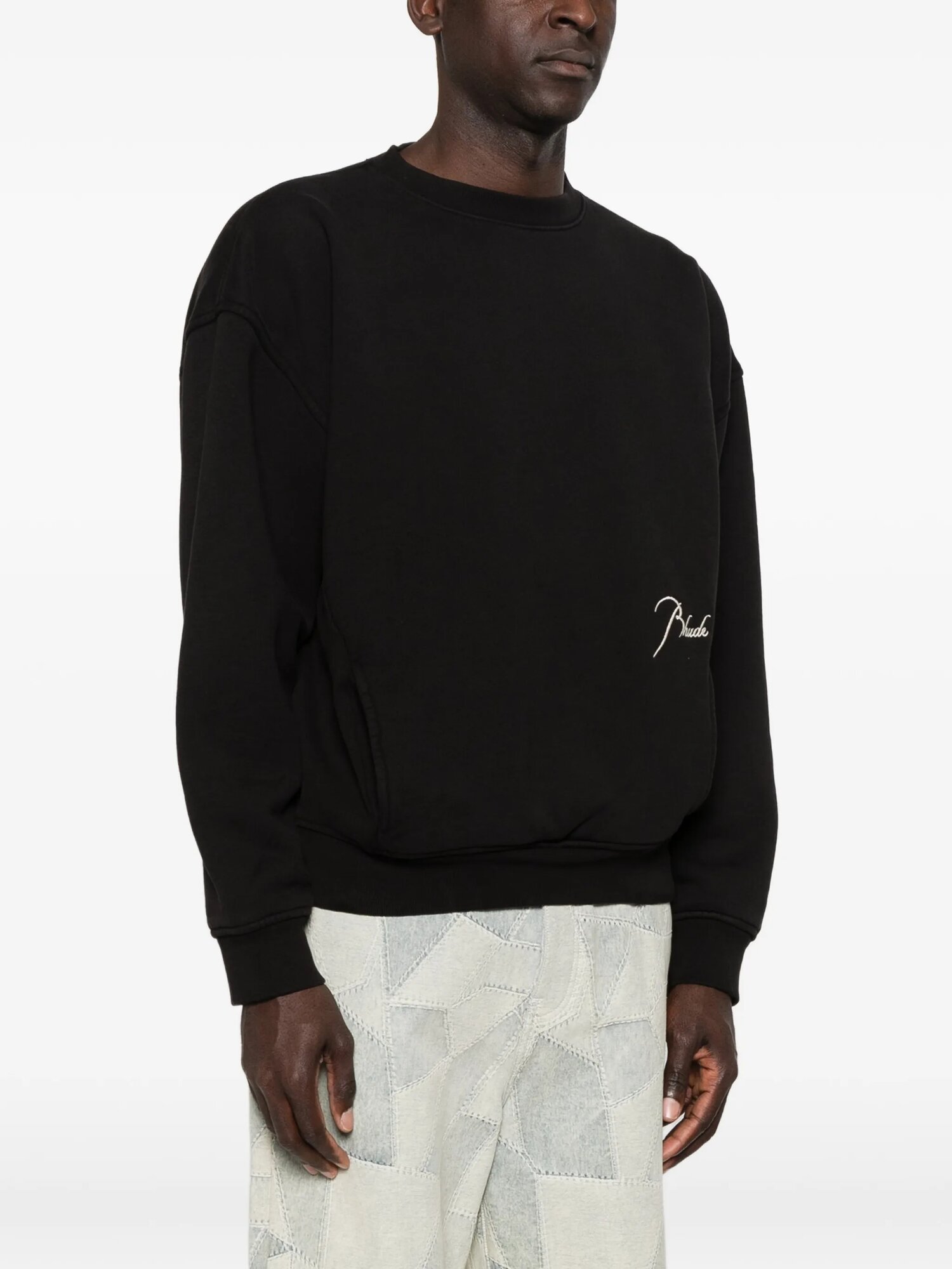 Свитер Rhude Logo-embroidered sweater, размер 52 — фото 1