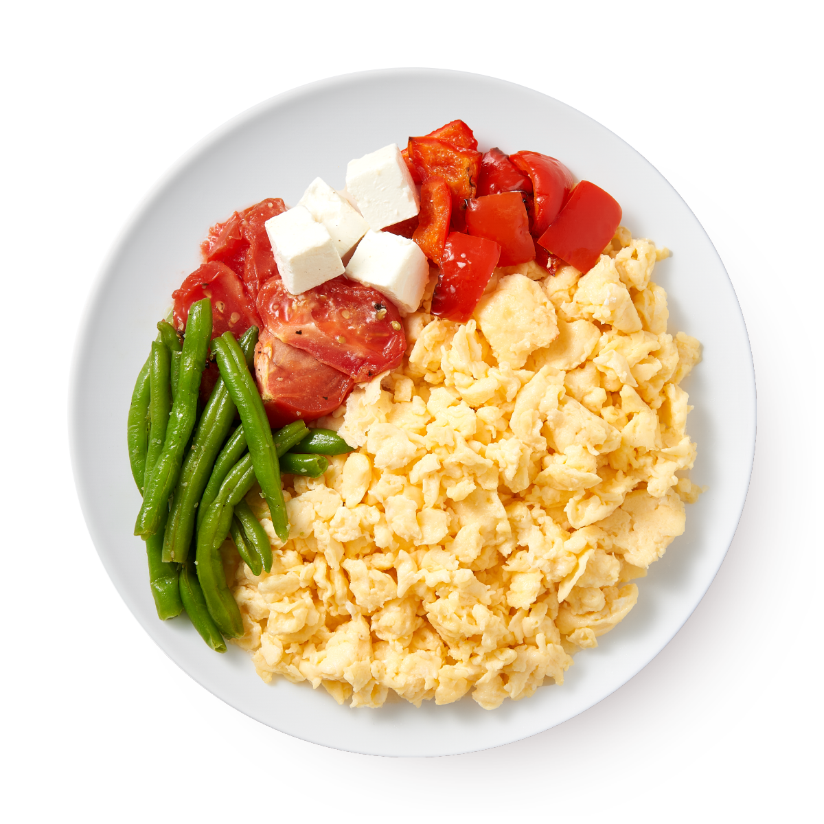 Скрэмбл Gastro Kitchen, с запеченными овощами и брынзой, низкоуглеводный, 220 г