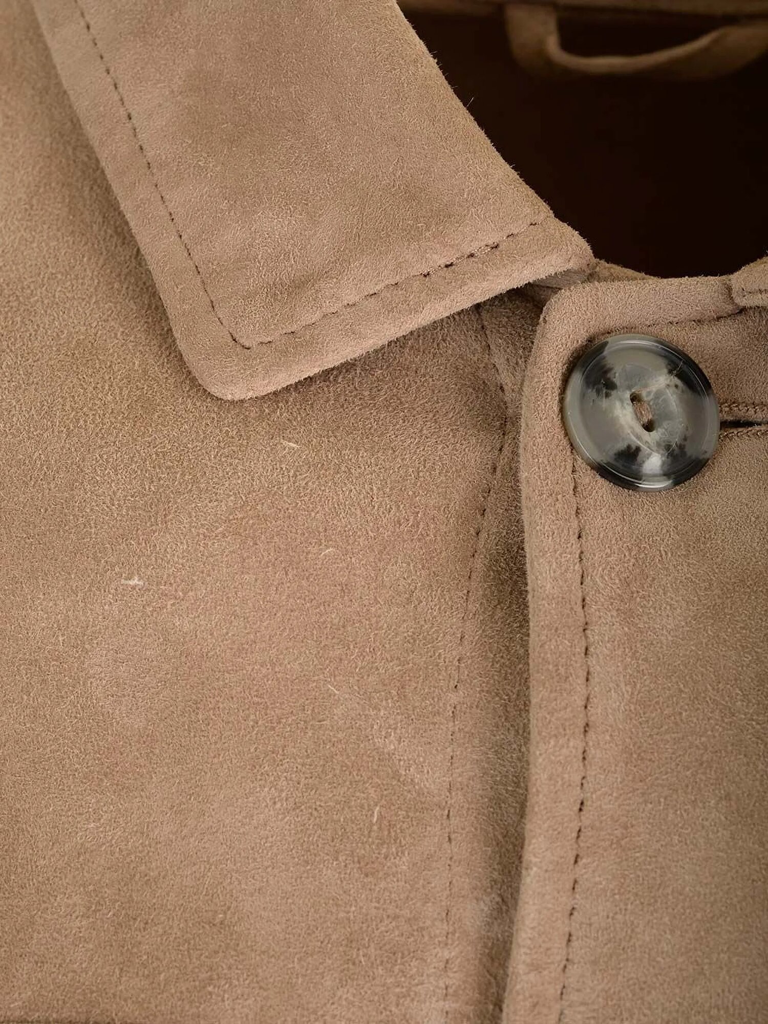 Куртка al duca d'aosta Four-pocket button-fastening suede jacket, размер 54 — фото 1