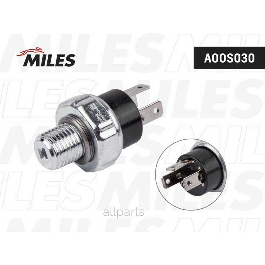 MILES AOOS030 Датчик давления масла ВАЗ/FIAT/IVECO/VW