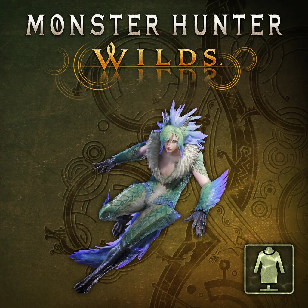 Дополнение Monster Hunter Wilds - Erik Outfit: Crestcollar Seikret Suit, цифровое издание PlayStation 5, регион Турция / код пополнения баланса