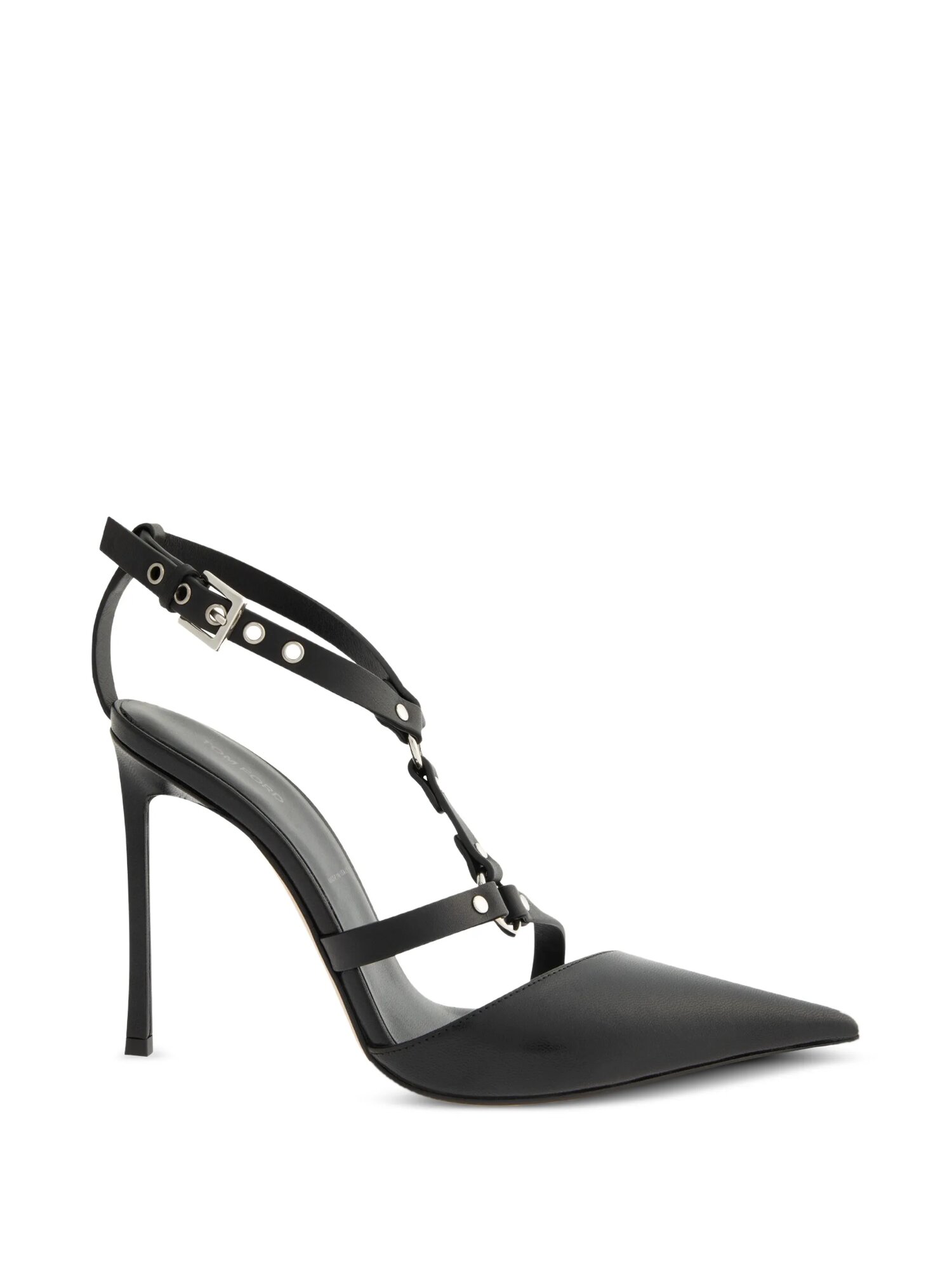 Туфли Bound stud-embellished leather pumps 