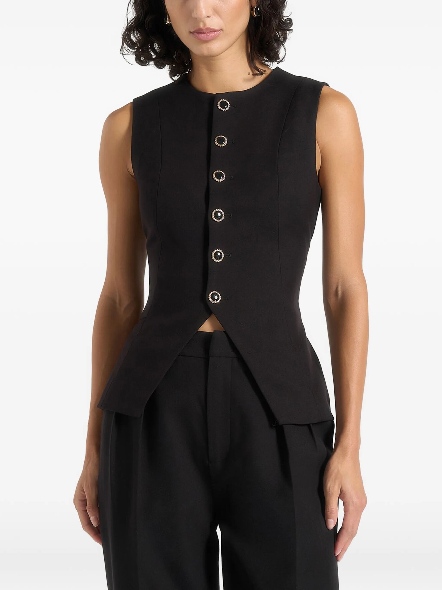 Жилет MANIERE DE VOIR Maisie buttoned vest