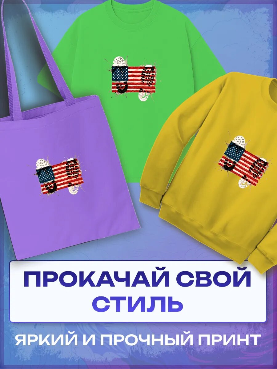 Термонаклейка usa — фото 1