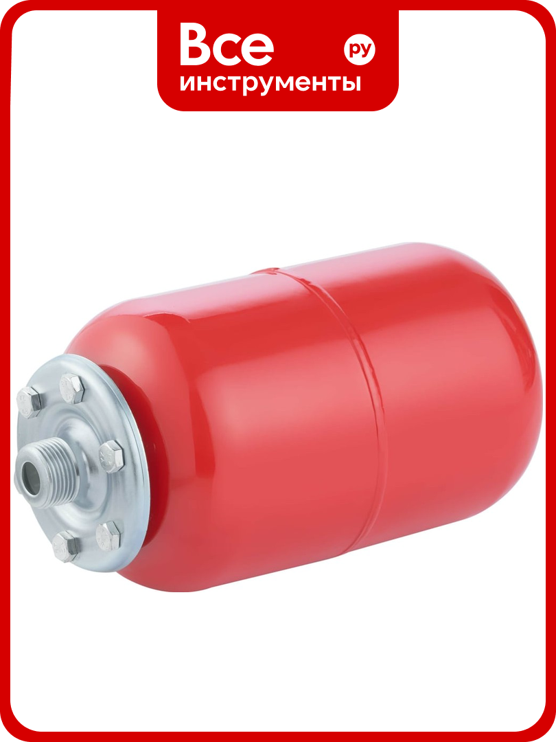 Расширительный бак вертикальный (5 л) Unipump 60588, сталь, из стальной емкости