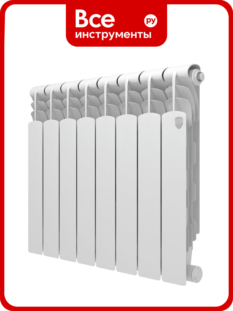 Радиатор биметаллический ROYAL THERMO Revolution B 500 – 8 секц. НС-1682421