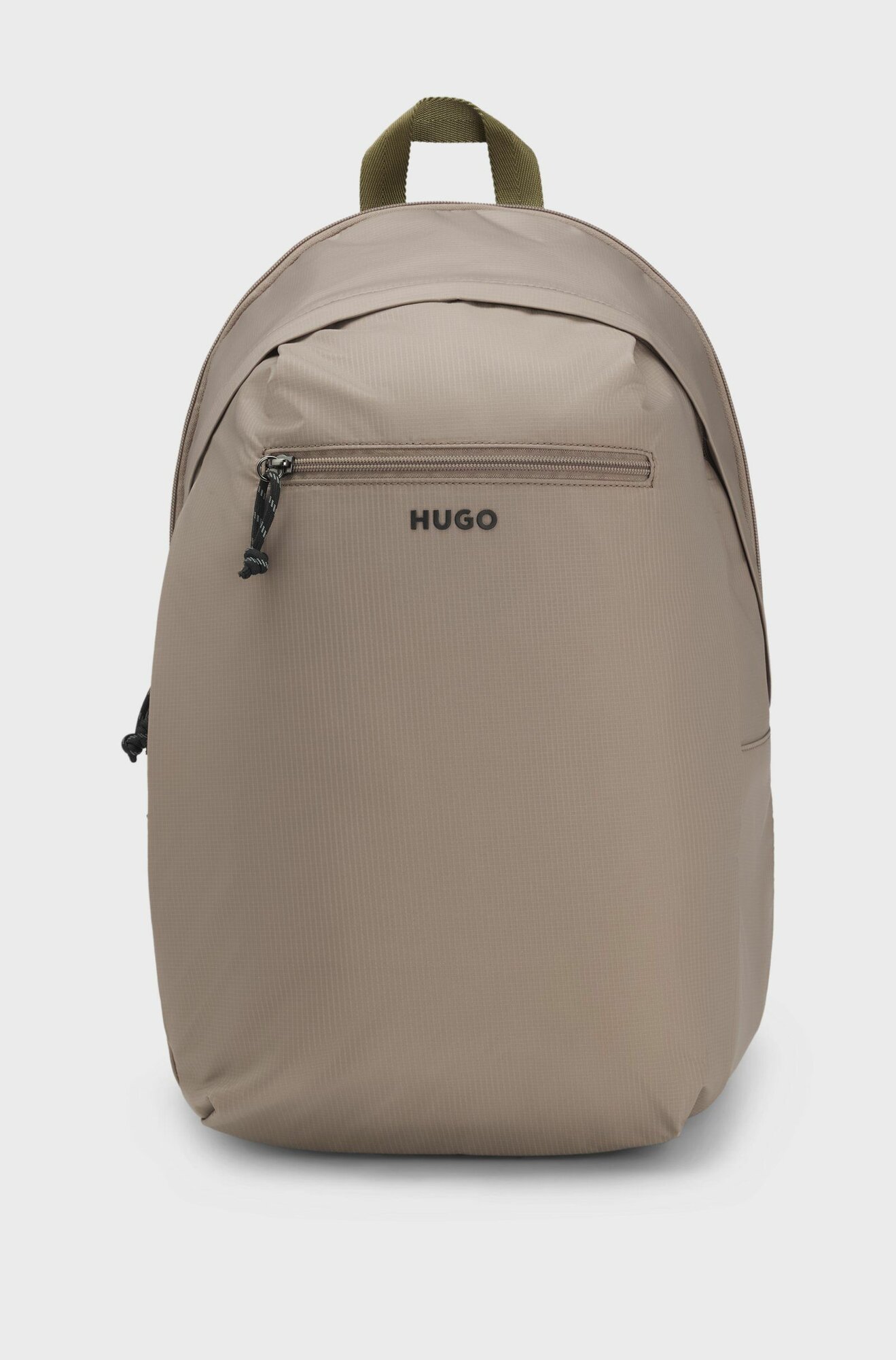 Рюкзак с контрастным логотипом HUGO BOSS, размер 48 x 17 x 32 см, цвет светло-коричневый