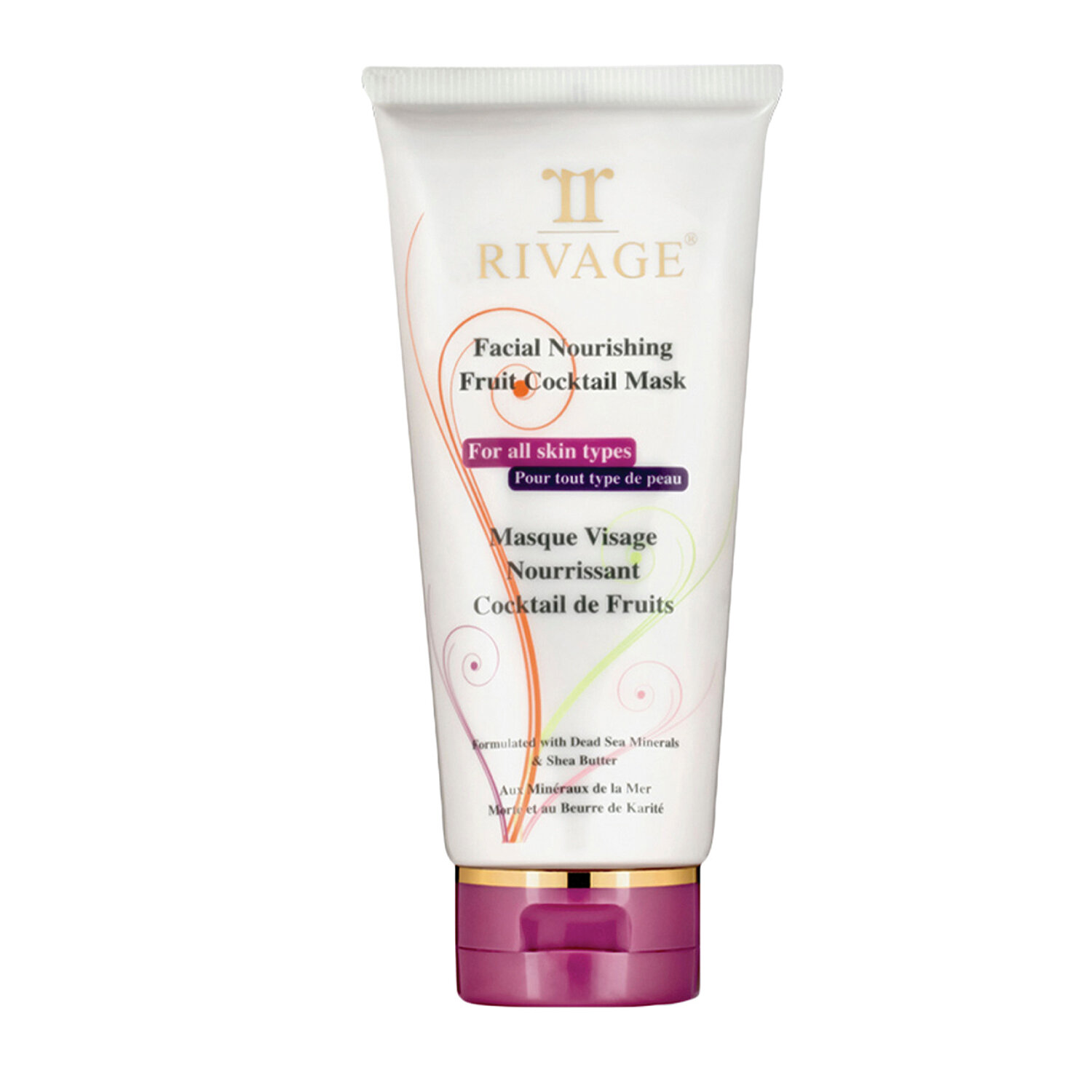 RIVAGE Facial Nourishing Fruit Cocktail Mask Питательная маска для лица Фруктовый коктейль 200 мл