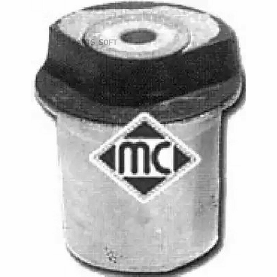 Втулка, балка моста от официального дистрибьютора, METALCAUCHO, артикул 04374