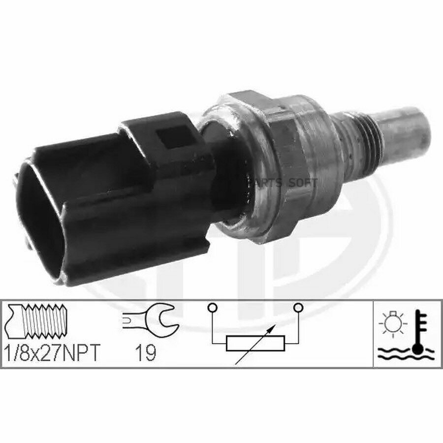 Датчик температуры охл. жидк Ford Focus 1.6-2.0i 98-04/Mondeo 1.6-2.5i/1.8TD 93-00 от официального дистрибьютора, ERA, артикул 330606