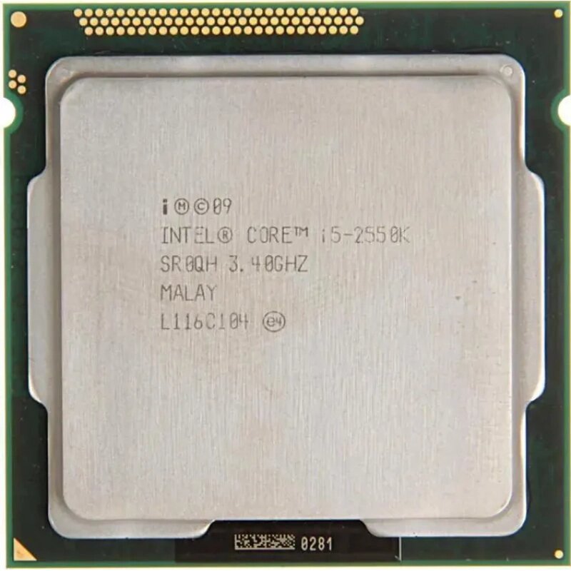 Процессор Socket 1155 I5-2550K (4ядра/4потока/3.4ГГц/6Мб) (без видео)