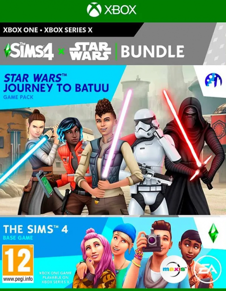 Видеоигра Microsoft the Sims 4 + Star Wars Для Xbox One, оригинал