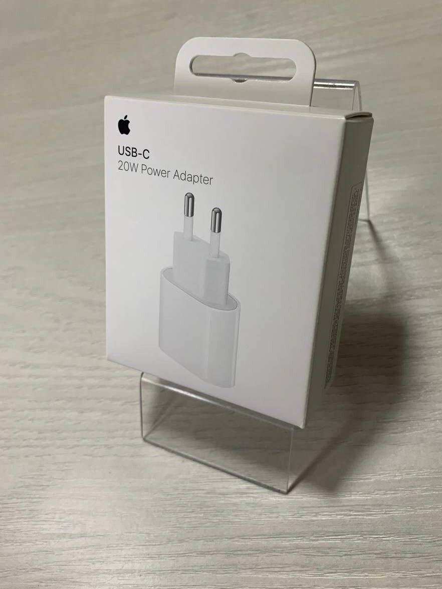 Блок питания Apple Type-c адаптер для быстрой зарядки USB-C 20W 3А orig