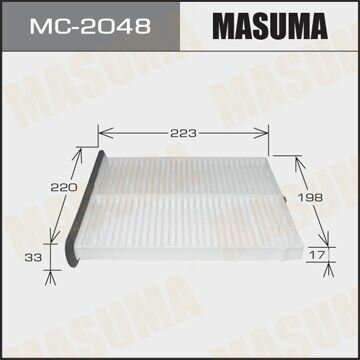 Фильтр салонный MAZDA AXELA MASUMA MC-2048