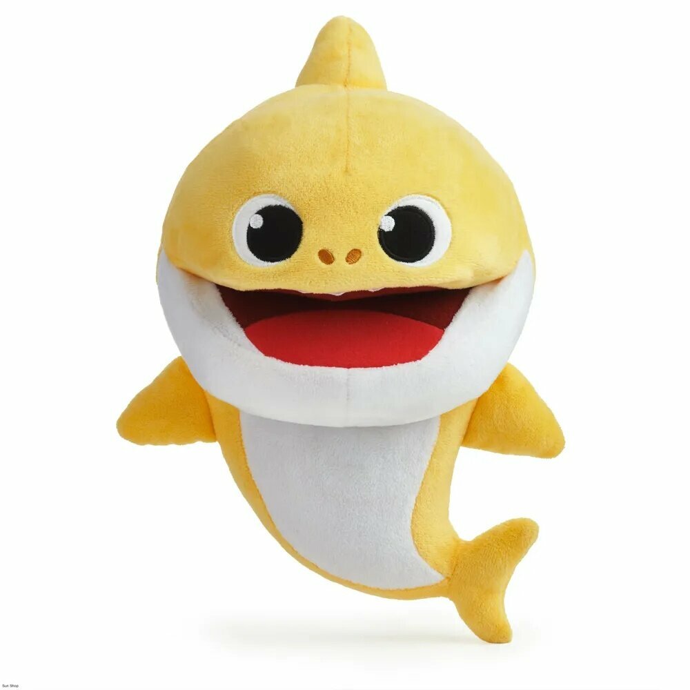 Интерактивная мягкая, перчаточная игрушка WOWWEE Акуленок "Baby Shark" 61081