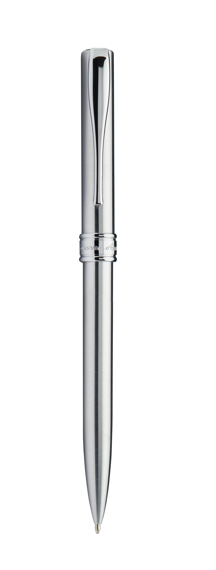 Шариковая ручка Aurora Magellano satin chrome CT, в подарочной коробке A50