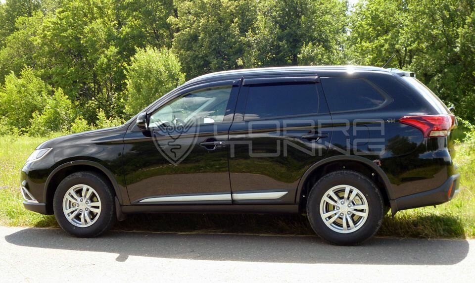 Дефлектора окон Mitsubishi Outlander III 2012 Cobra tuning M43712