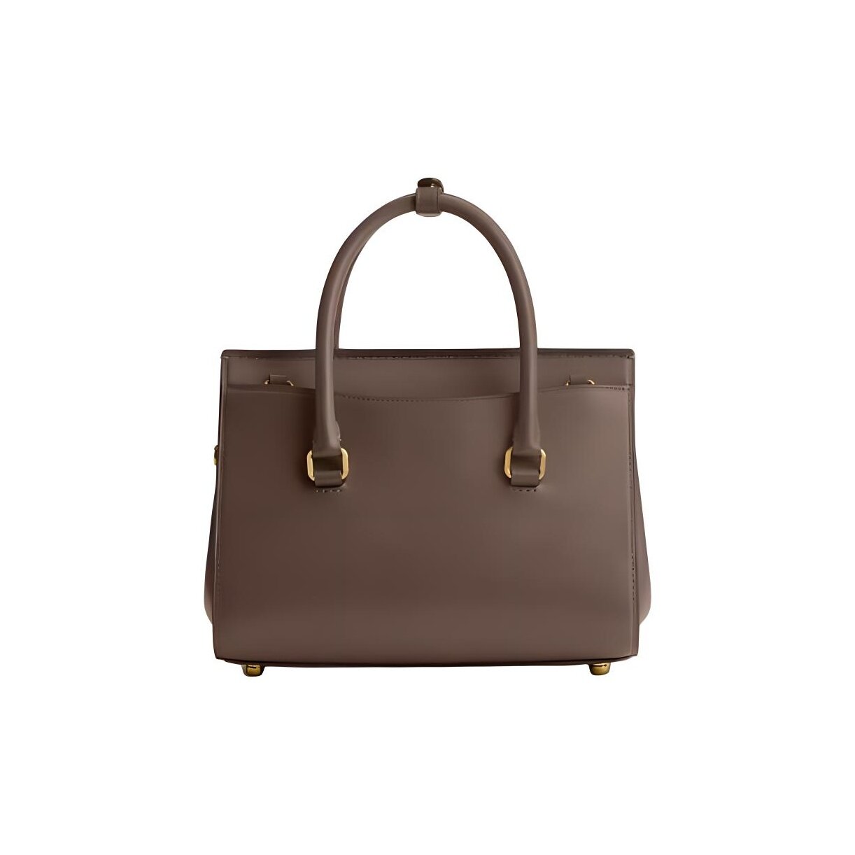 Сумка Coach, фактура матовая, коричневый — фото 1
