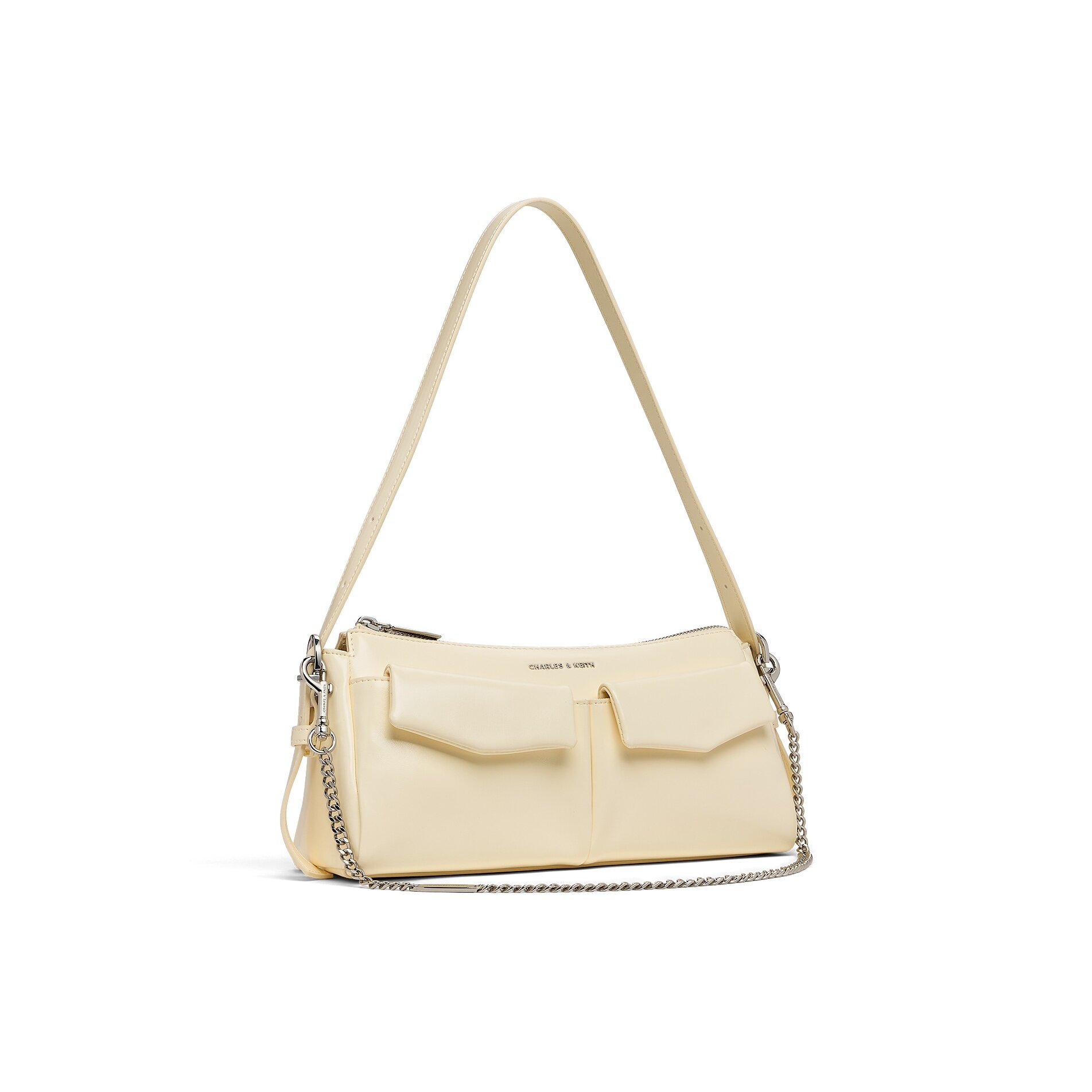 Сумка CHARLES & KEITH, фактура матовая — фото 1