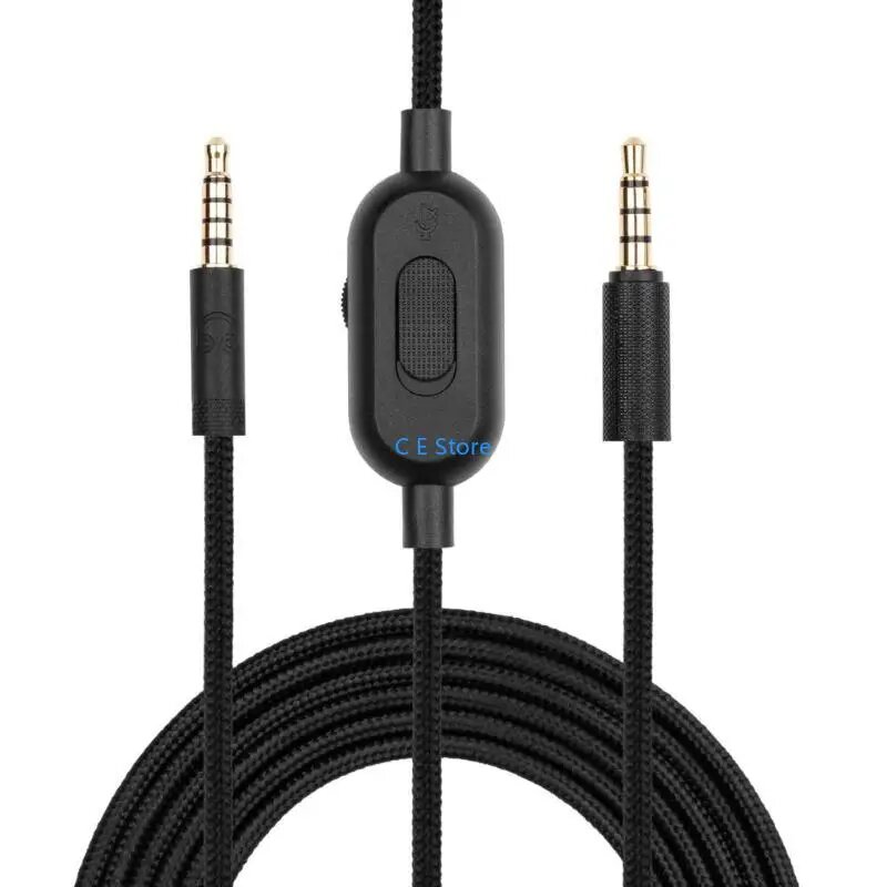 Кабель для наушников Logitech G PRO X G233/G433, черный