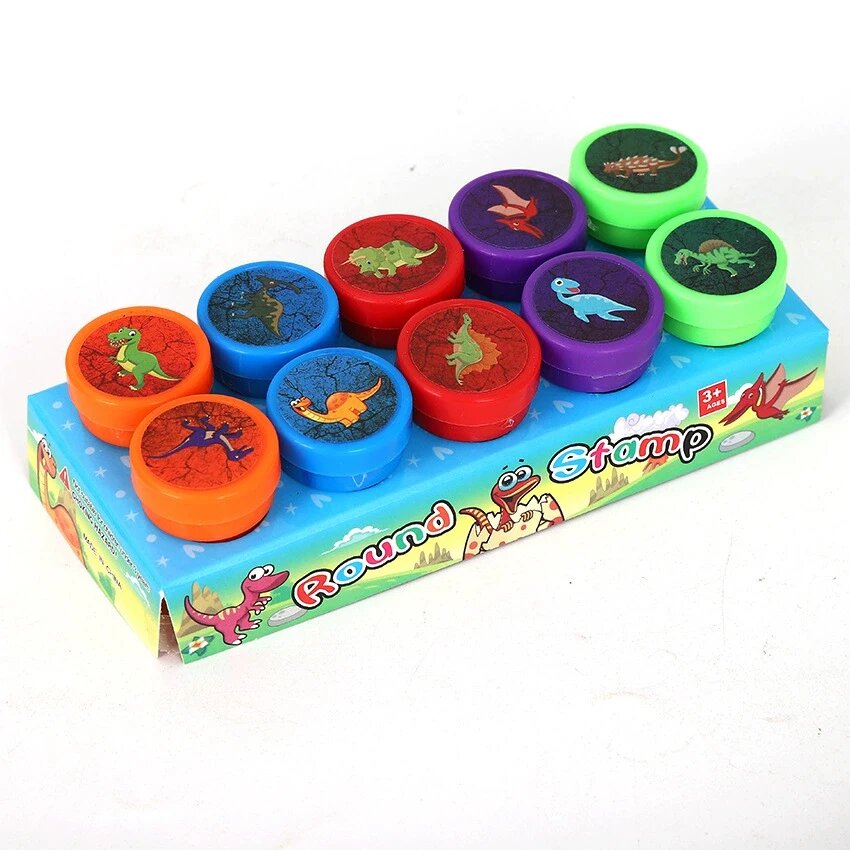 Детские штампы Round Stamp, цвет жёлтый