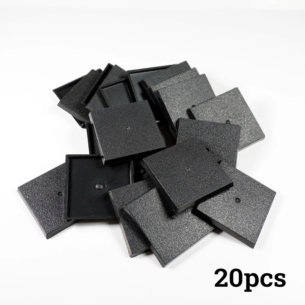 Базы для миниатюр Square 40mm (20 шт)
