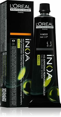 Краска для волос l'oreal professionnel inoa, 5.3, 60 мл