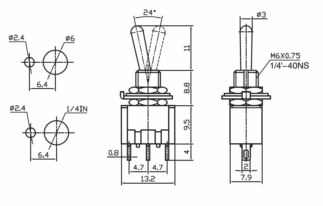 MTS-102 on-on Микротумблер / 3 штуки